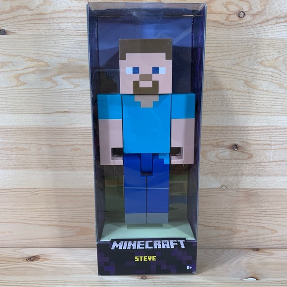 Minecraft | Toys | New Minecraft Large Steve 85 Action Figure Style ...